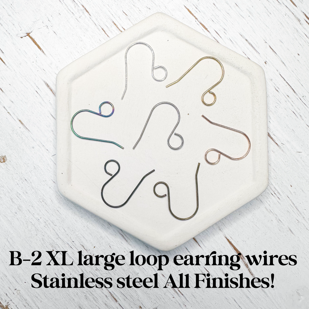 Stainless Steel Earring Wires – Campbells and Chaos