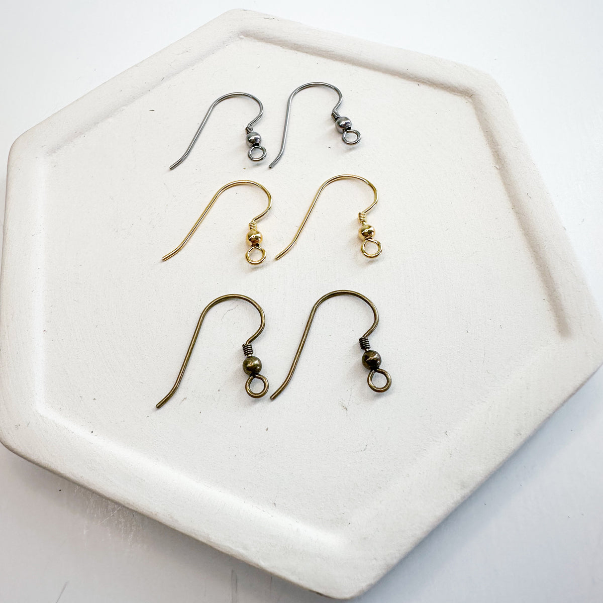 Traditional French Earring Wires-----> ALL COLORS HERE! – Campbells and ...