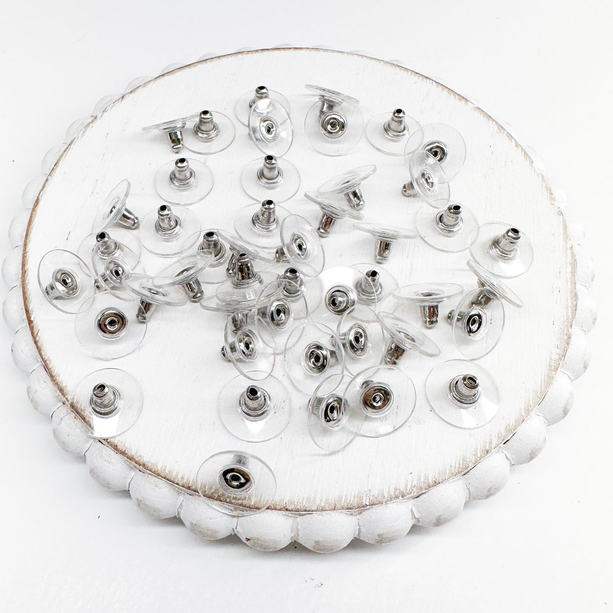 Bullet Clutch Earring Backs Stainless Steel Supportive Earring Backs 5 ...