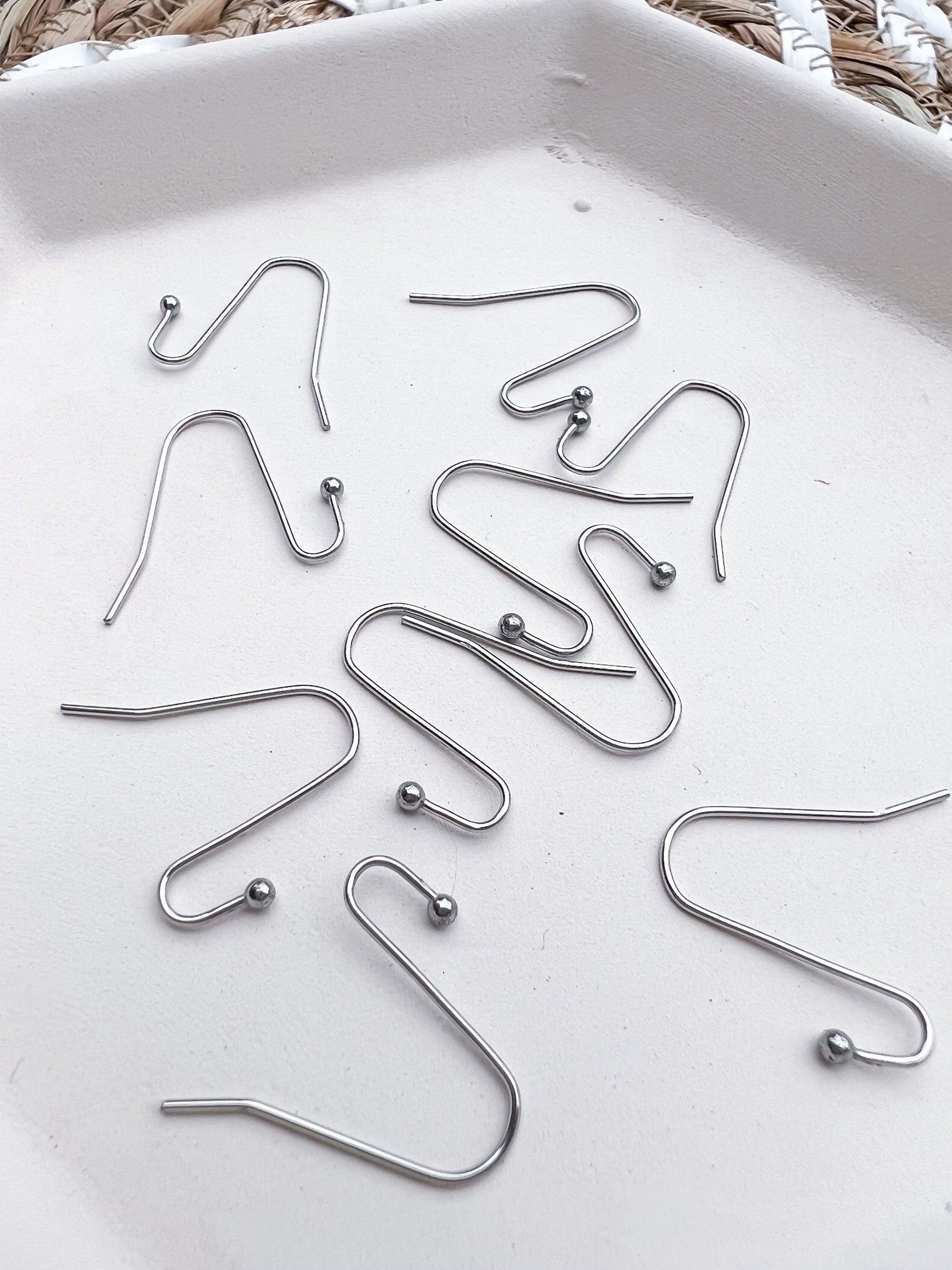 Stainless Steel Earring Wires – Campbells and Chaos